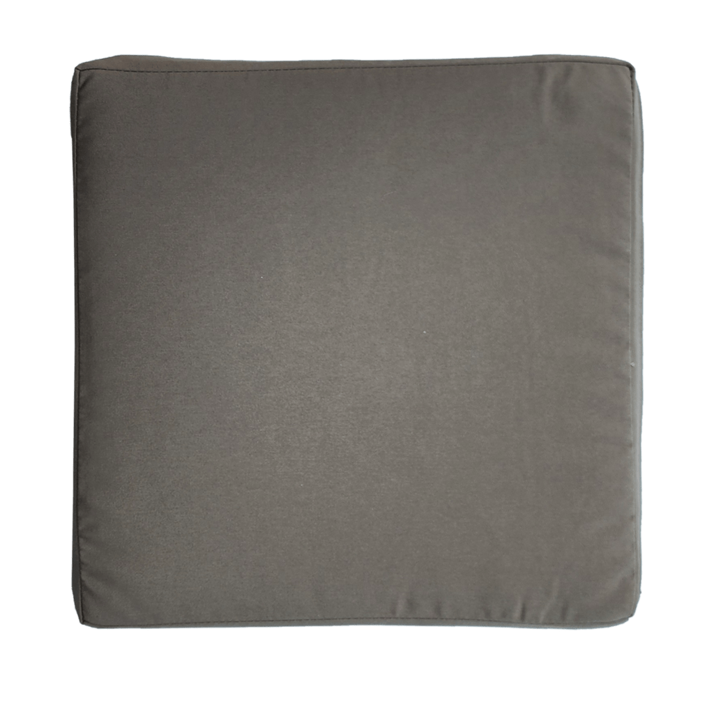 SEAT CUSHION – 42 x 42 x 4cm. Dark-Gray. – Edenko Thailand