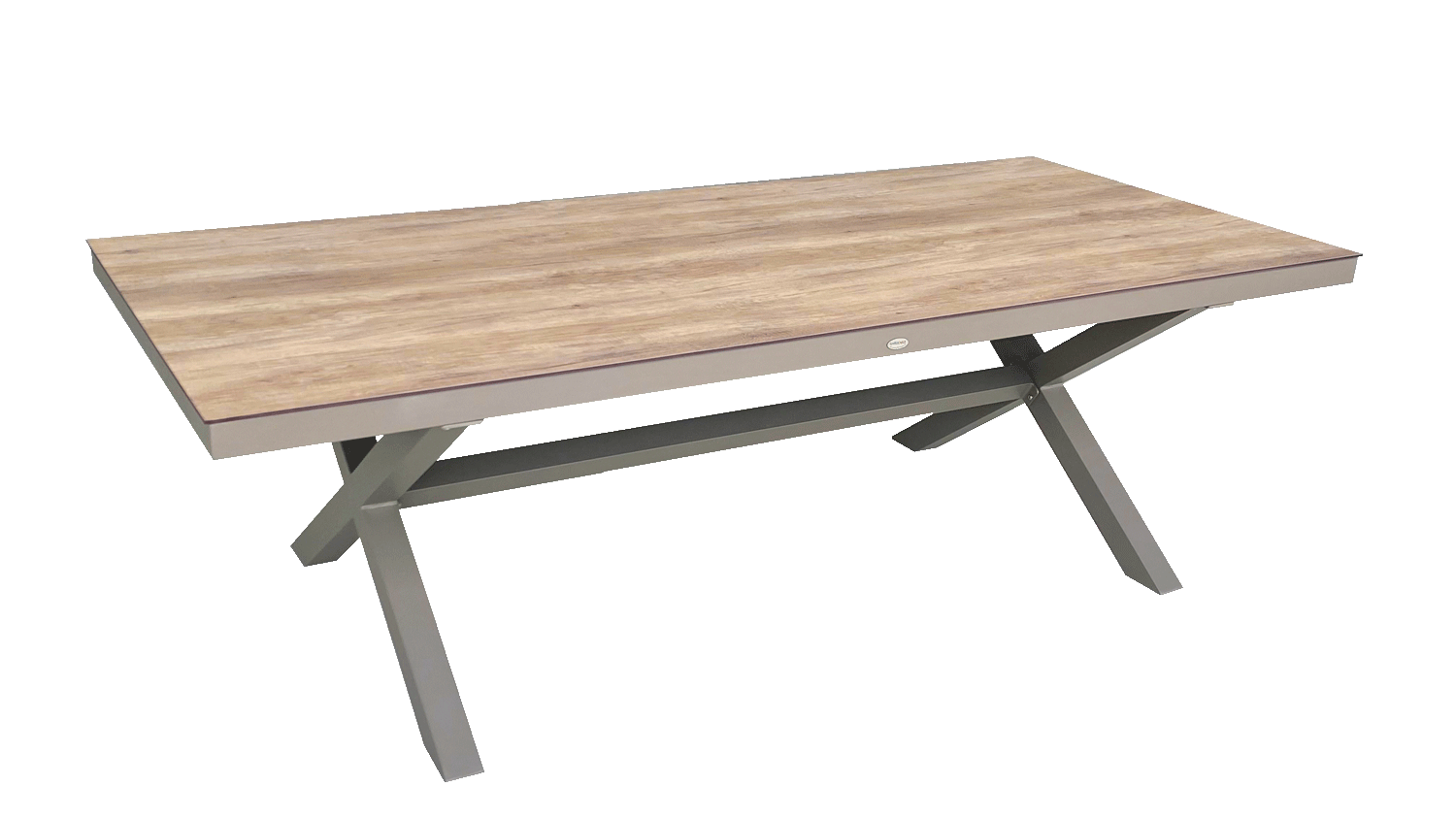 DINING TABLE HPL Top – 300 x 120 x 75cm. Alu Structure / HPL Table Top ...